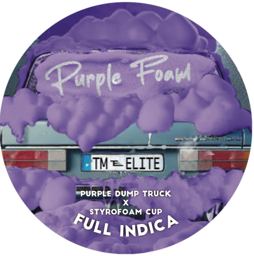 Purple Foam Cold Cure Live Rosin Badder – Team Elite Genetics